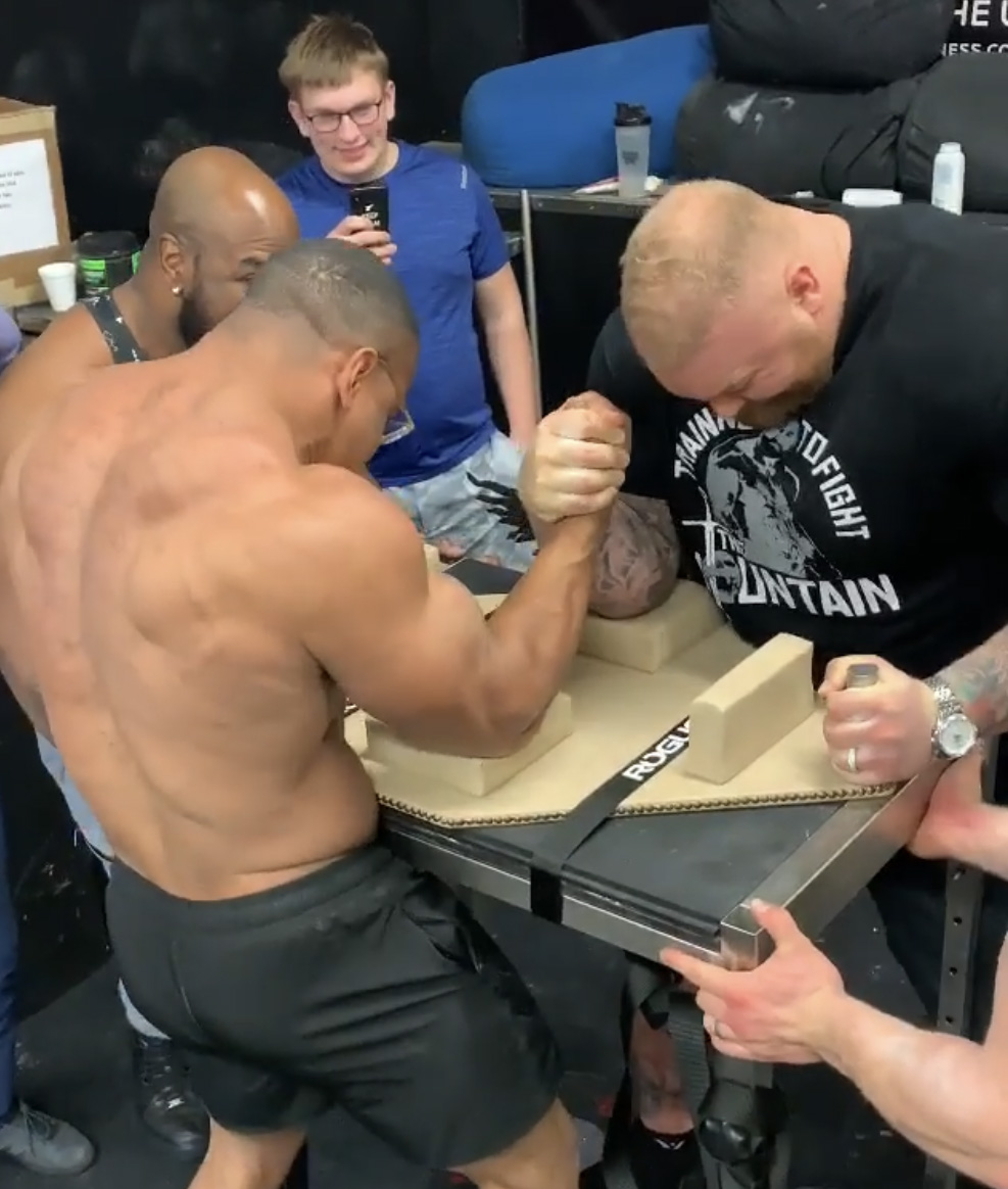Armwrestling Training & Practice – Grinder Gym