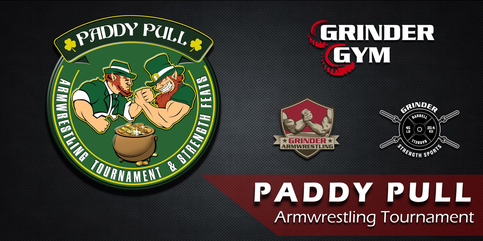 Paddy Pull 2026 Armwrestling Tournament – Grinder Gym