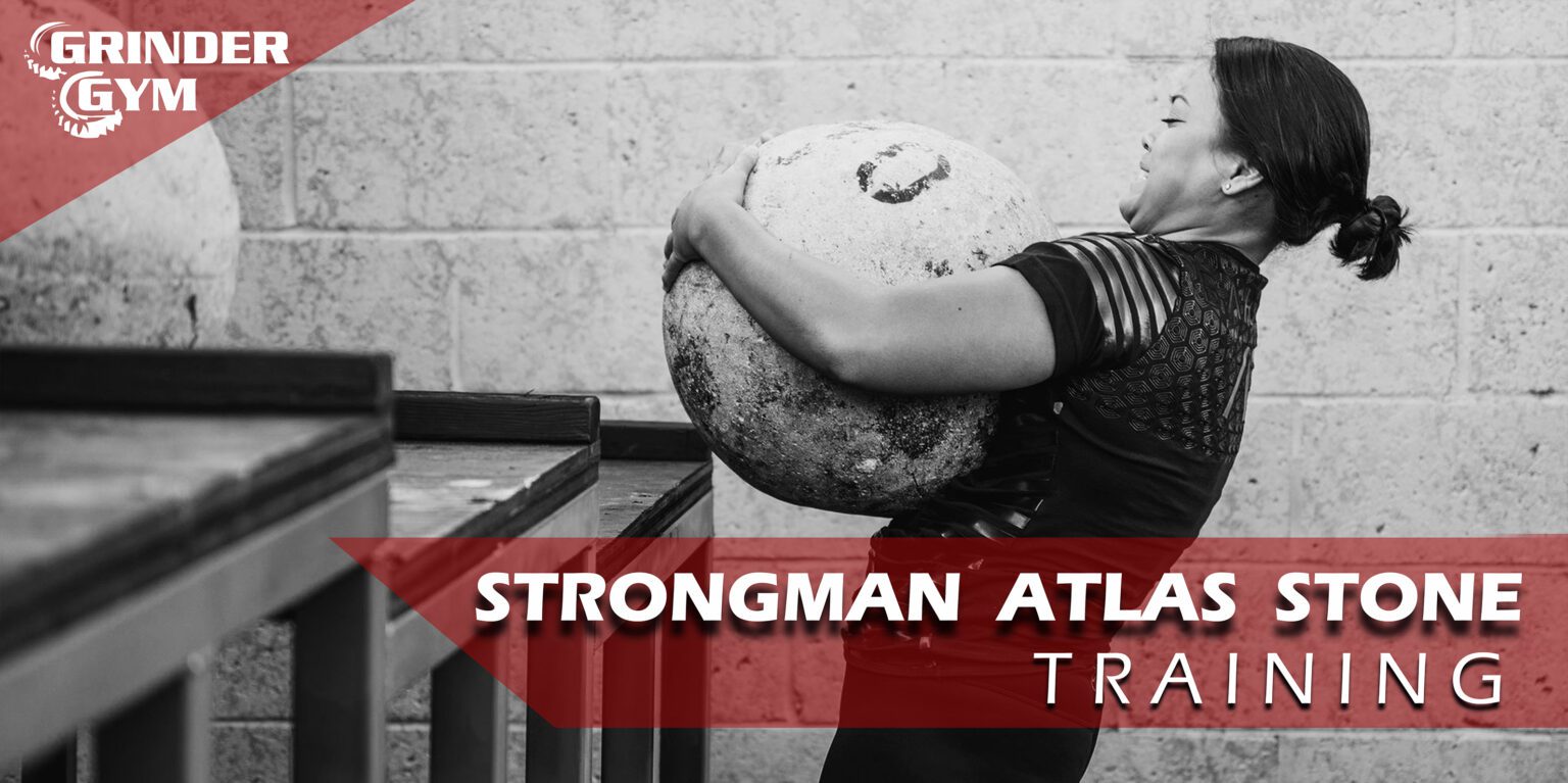 Strongman Atlas Stone Training - Grinder Gym