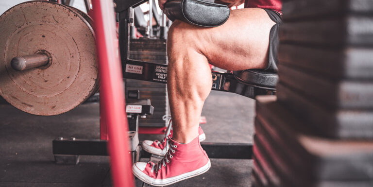 Seated Calf Raise on Hammer Strength Machine – Grinder Gym