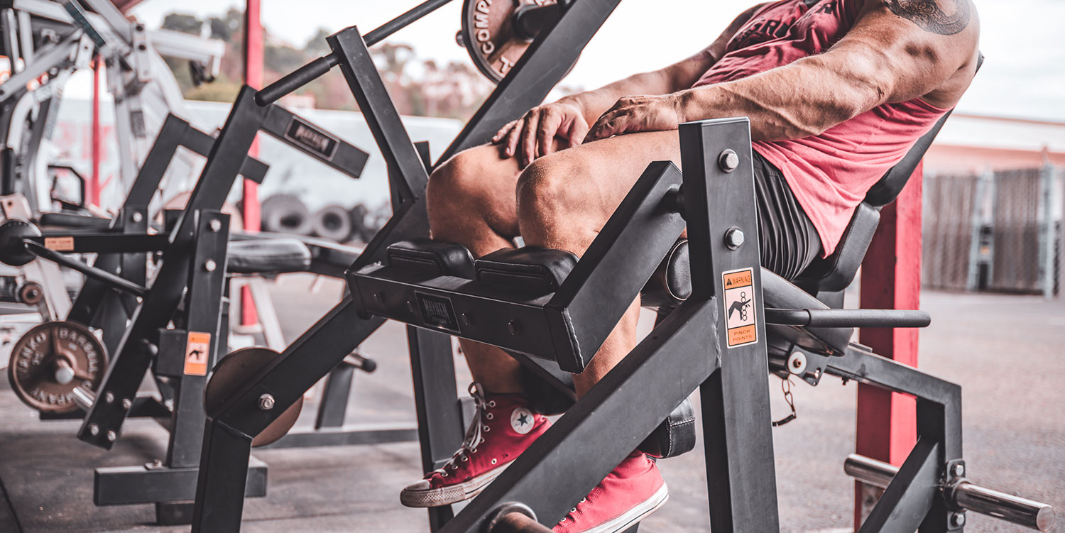 Lever Plate Loaded Seated Leg Curl – Grinder Gym