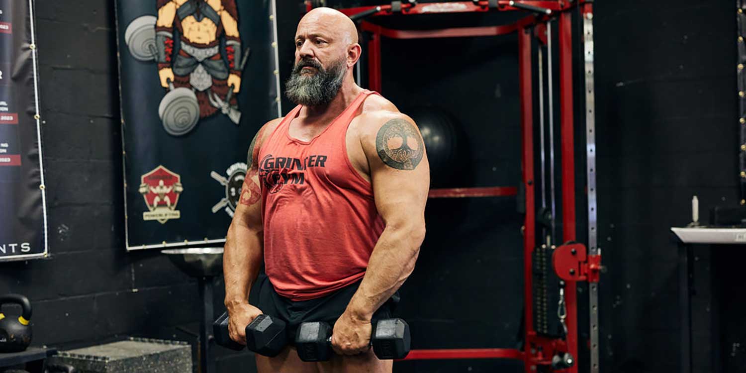 Dumbbell Single-Arm Front Raise