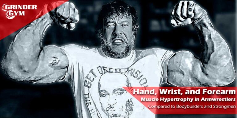 Hand, Wrist, and Forearm Muscle Hypertrophy in Armwrestlers Compared to ...